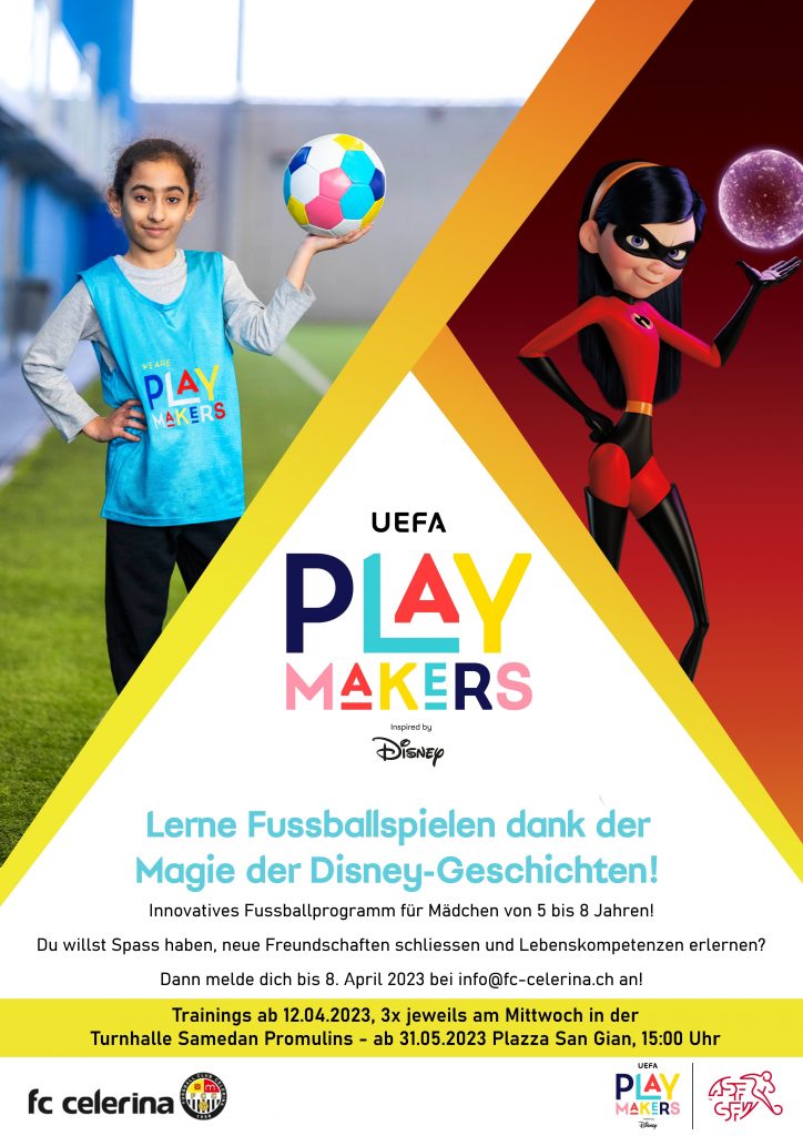 UEFA Playmakers: Neustart am 12. April – FC Celerina